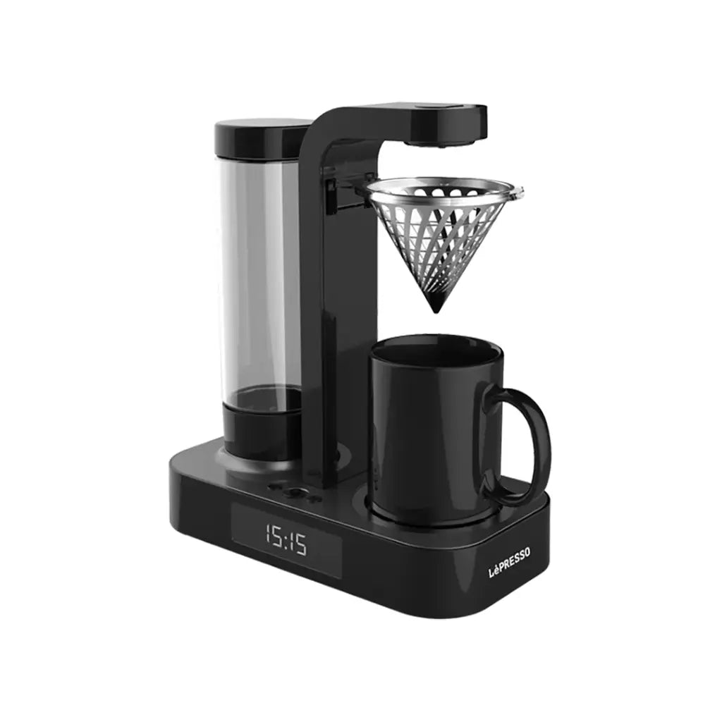 Lepresso Drip Coffee Machine 650ML with LED Clock - 600W | Phonology UAE